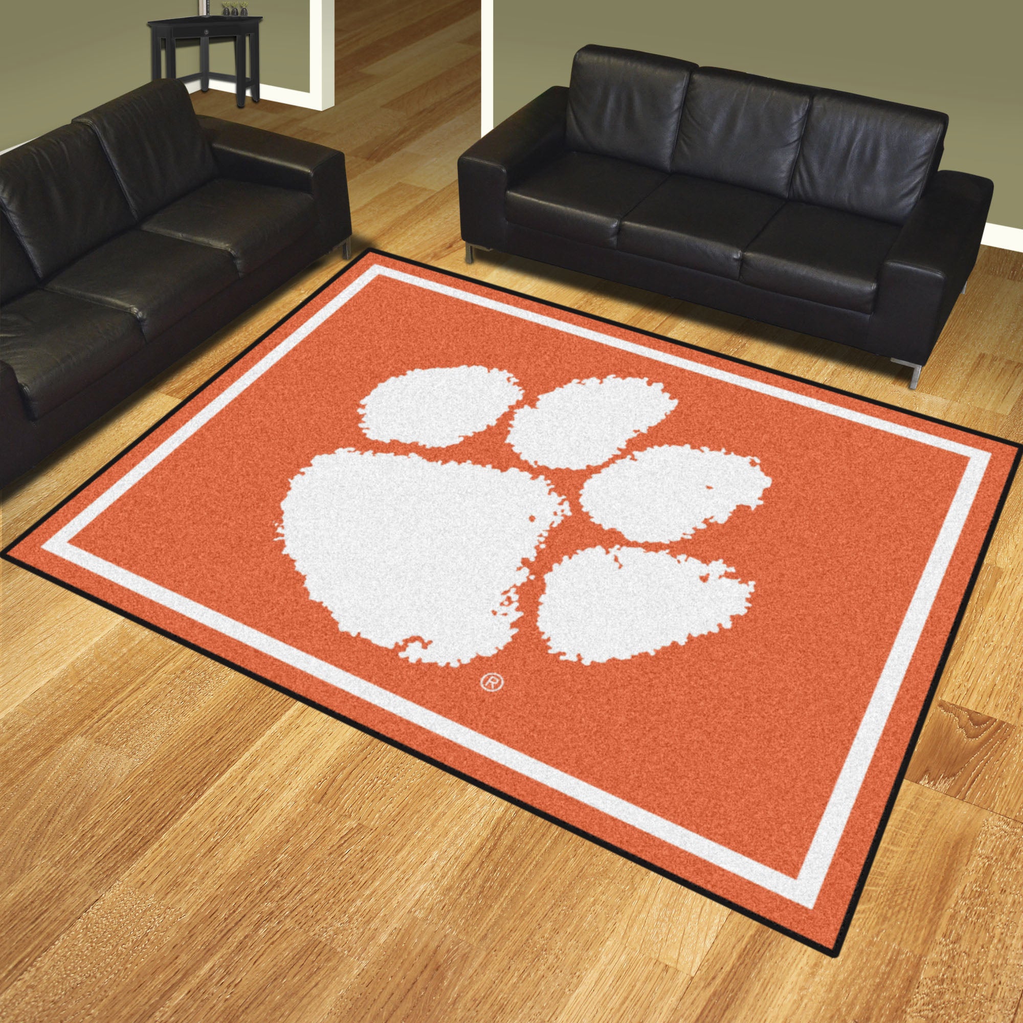 Clemson University Collegiate 8x10 Plush Rug | Made in the USA