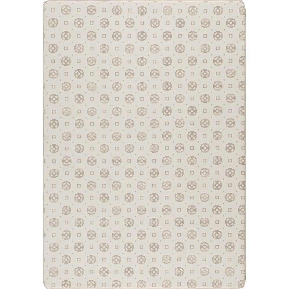 Asiana Ivory Imagine Figurative Collection Area Rug | Made in the USA