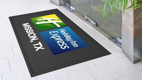 Holiday Inn Express ScrapeKing Impressions Mat | Made in the USA