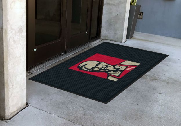 KFC Brand Emissary Outdoor Mat | Made in the USA | Custom-Mats.com