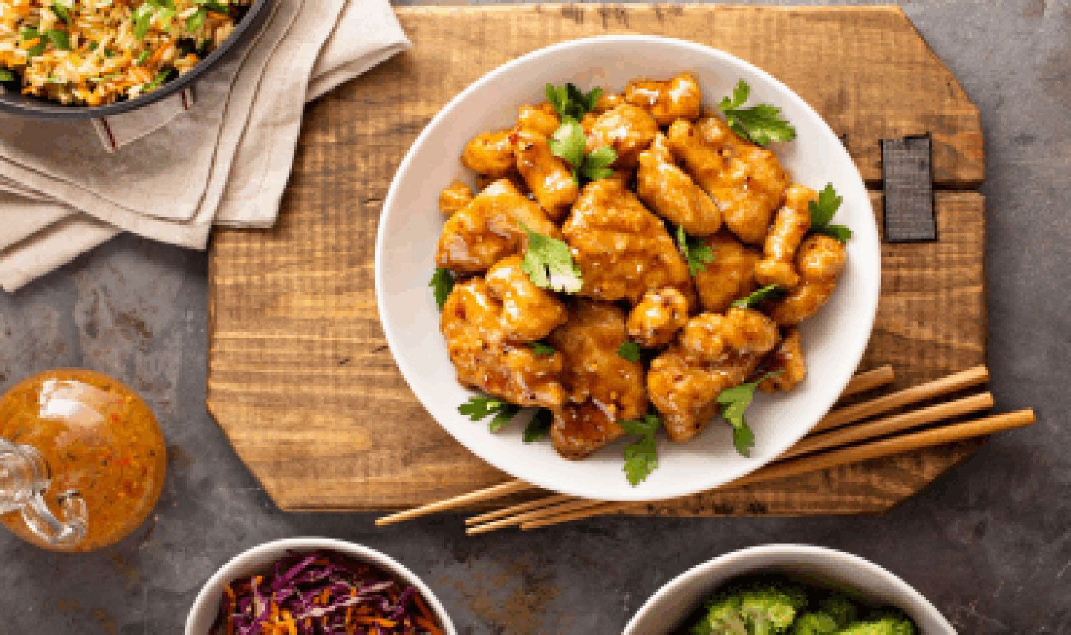 Asian Cuisine Chinese Food Mat | Made in the USA | Custom-Mats.com